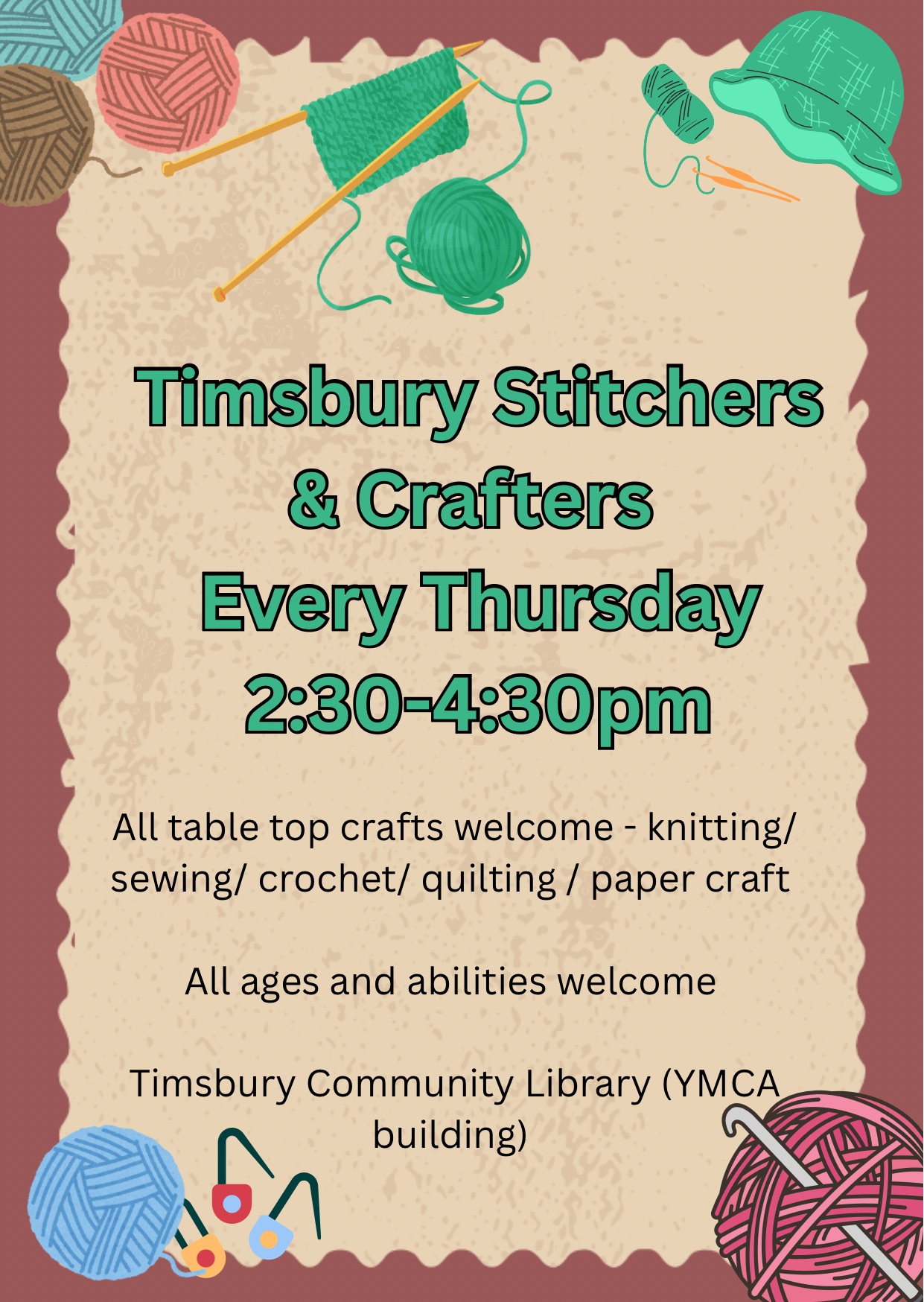 Timsbury Library – Timsbury Stitchers - Timsbury community website